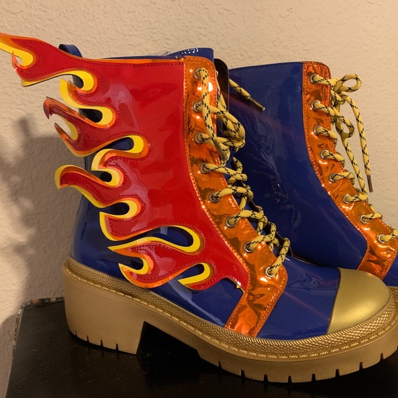 Shoes | Flame Boots | Poshmark